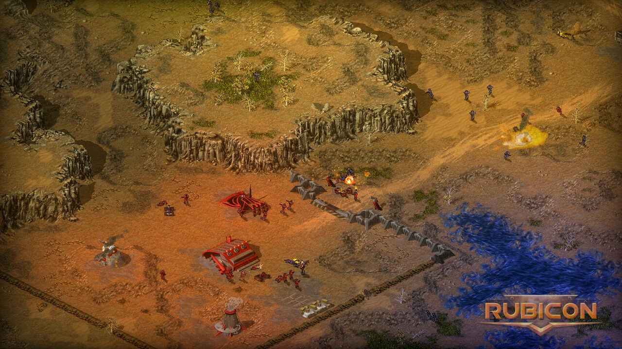 Mod Rubicon de Tiberian Sun con defensa de base épica y batallas tácticas
