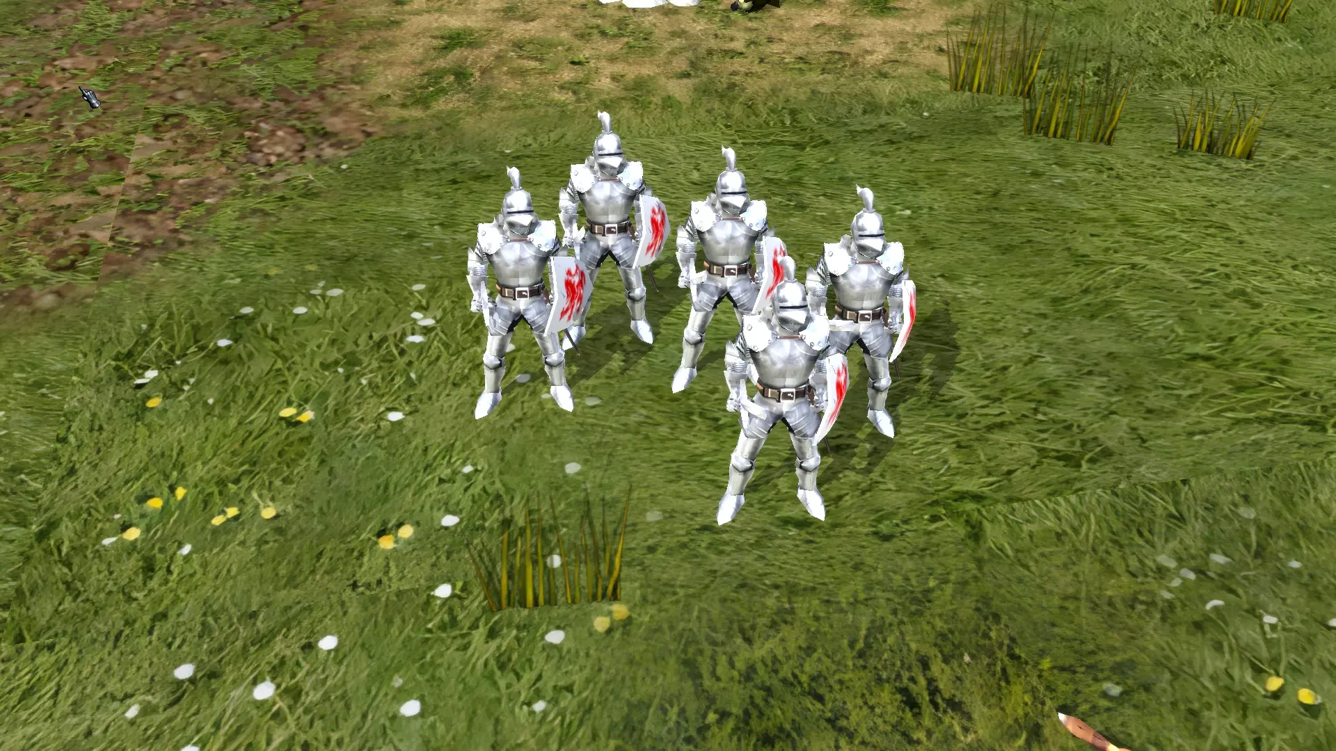 Medieval Knights in Stronghold 2 HD Reworked Mod