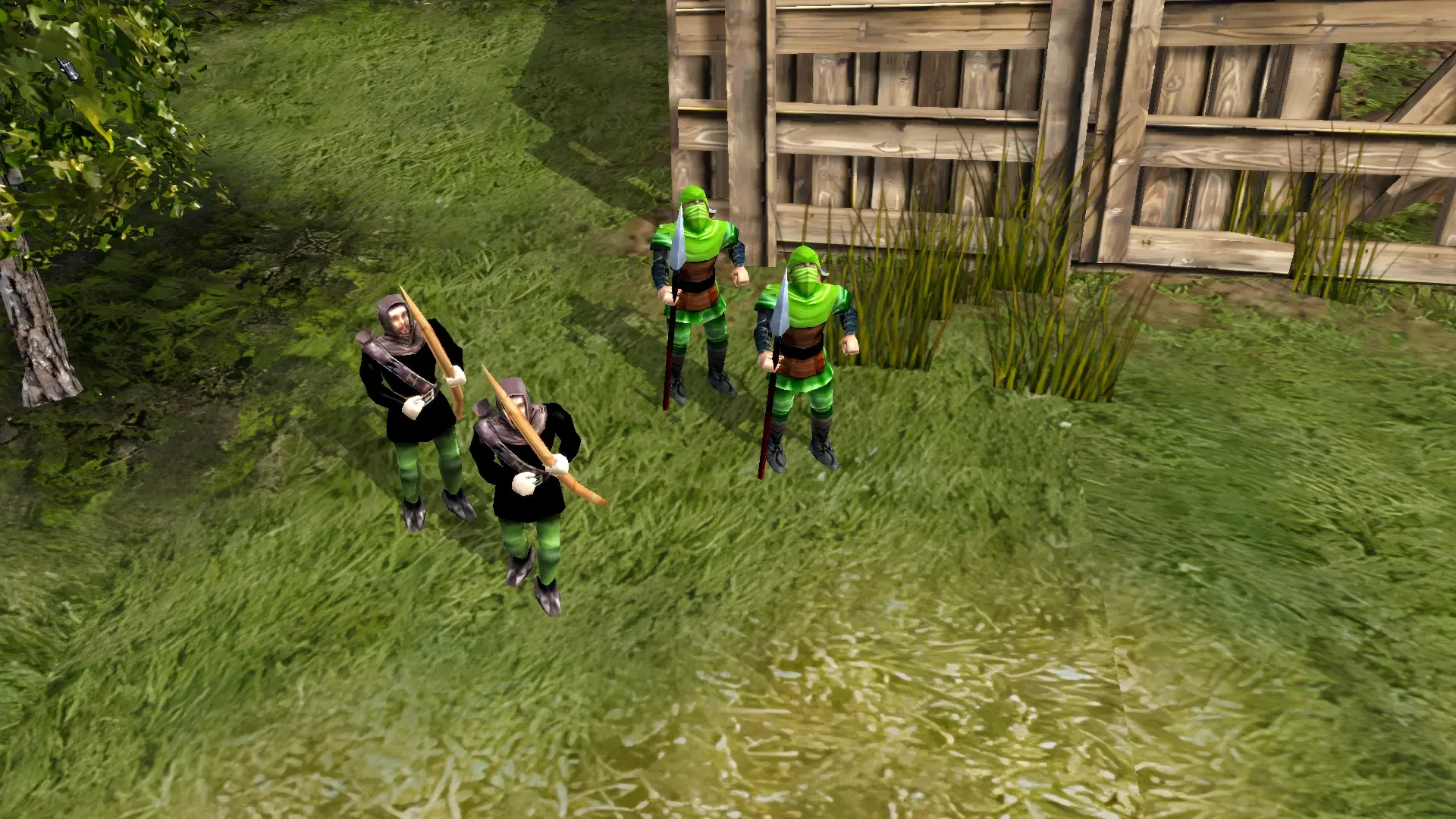 Improved troop detail in Stronghold 2 HD Reworked mod